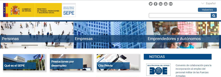 Certific@2. Sede Electrónica del SEPE